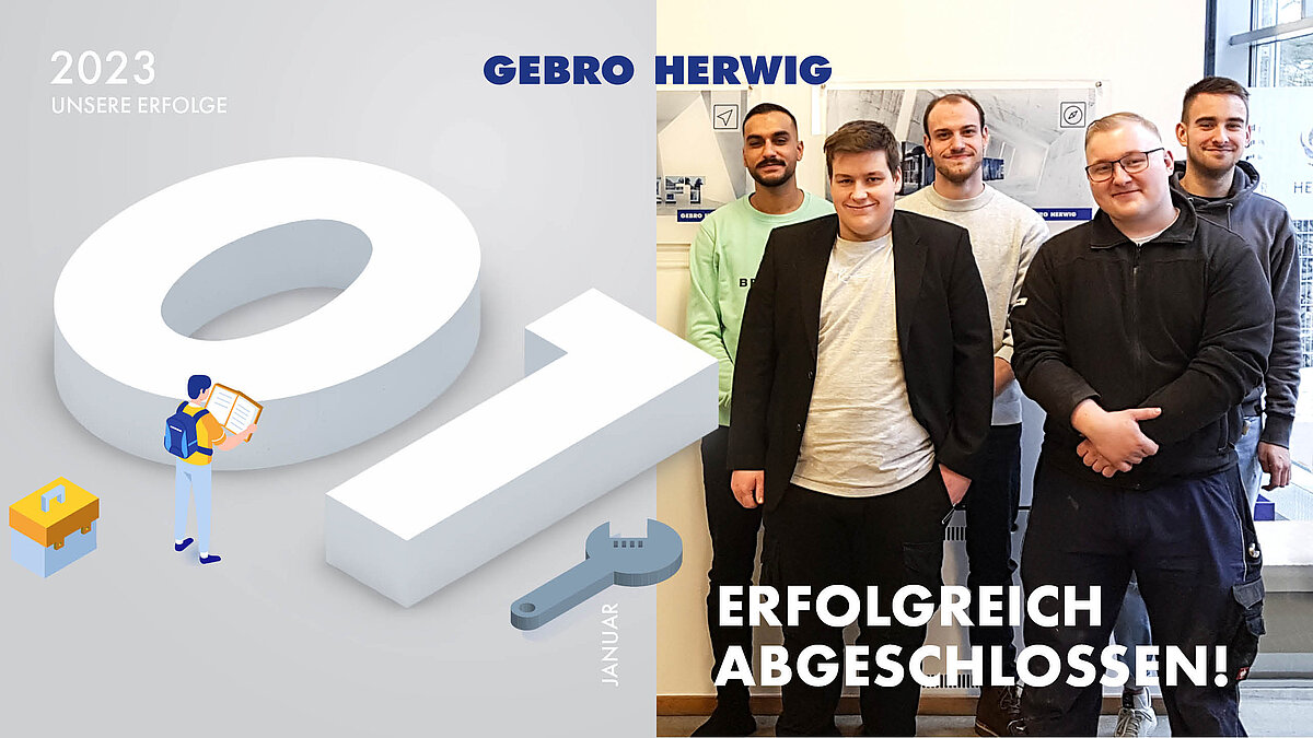 Erfolgreich abgeschlossen! | GEBRO HERWIG